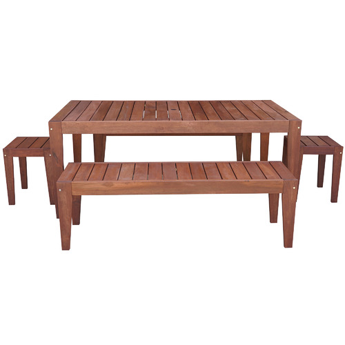 Woodlands Outdoor Furniture 8 Seater Lazio Outdoor Dining Set with ...