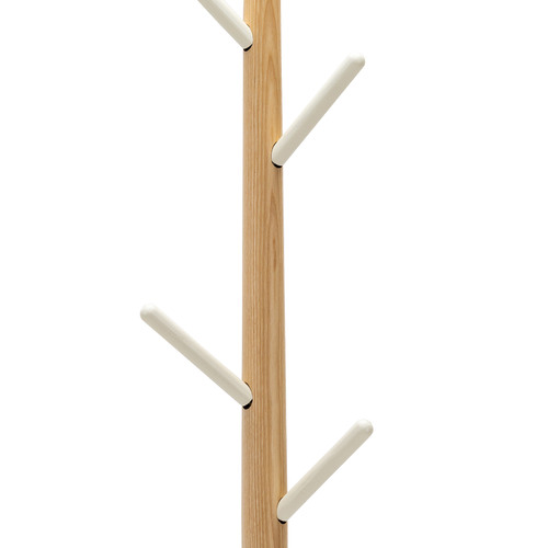Continental Designs Orson Oak Wood Coat Rack | Temple & Webster