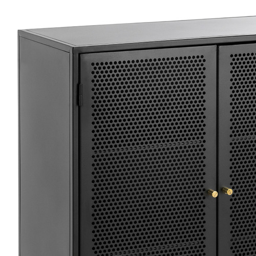 Continental Designs Mesh 2 Door Cabinet | Temple & Webster