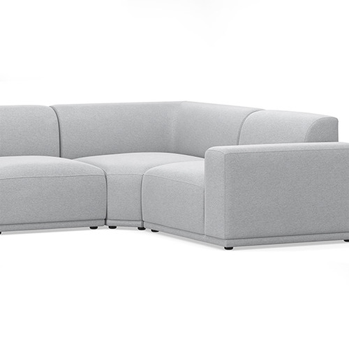 Tilly 4 Seater Upholstered Modular Sofa | Temple & Webster