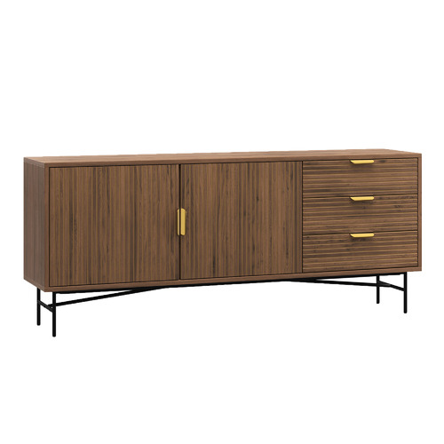 Continental Designs Tabitha Ripple Slatted Sideboard | Temple & Webster