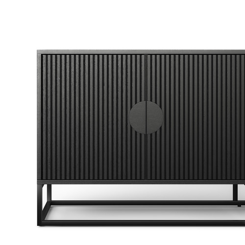 Continental Designs Tessa Ripple Slatted Sideboard | Temple & Webster