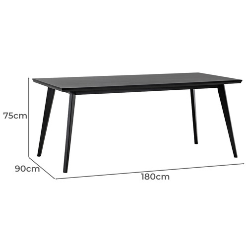 6 Seater Davian Rectangular Dining Table & Chair Set | Temple & Webster