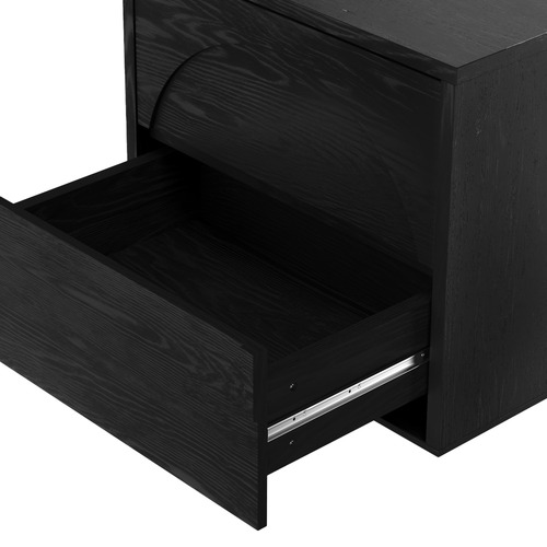 Continental Designs Persei 2 Drawer Bedside Table | Temple & Webster