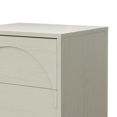 Continental Designs Persei 2 Drawer Bedside Table | Temple & Webster