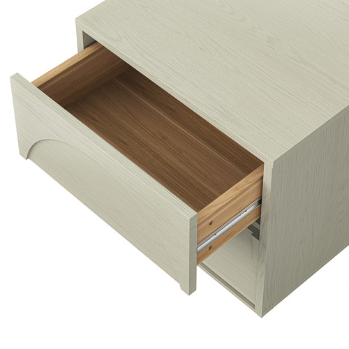 Continental Designs Persei 2 Drawer Bedside Table | Temple & Webster