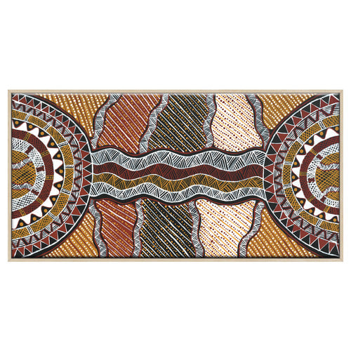 Our Artists' Collection Kulama Ceremony Printed Wall Art | Temple & Webster