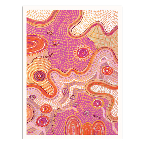 Our Artists' Collection Dancing Spirit Printed Wall Art | Temple & Webster