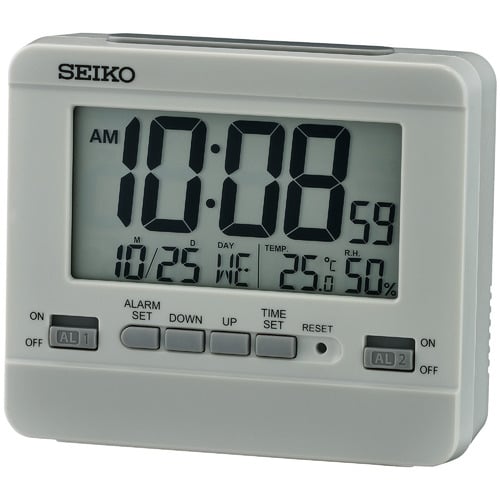 SeikoClocks Seiko Apollo Digital Table Clock | Temple & Webster