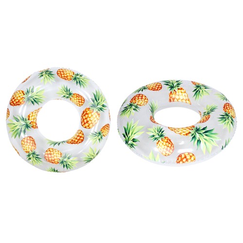 Splash Time Ultra Clear Pineapple Fruit Swim Ring | Temple & Webster