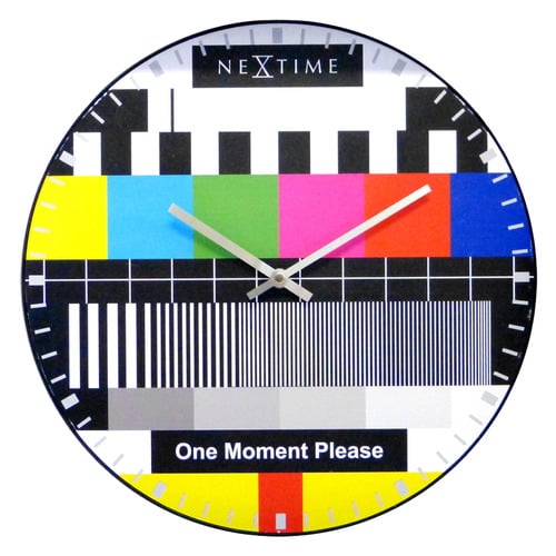 NeXtime Dome Test Page NeXtime Glass Wall Clock | Temple & Webster