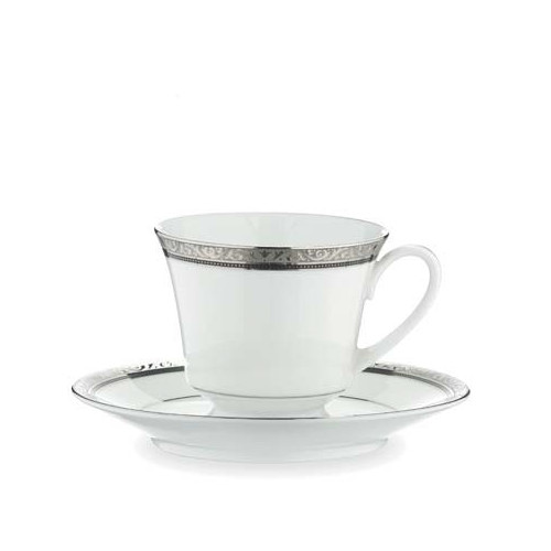 Noritake Regent Tea Cup and Saucer Set | Temple & Webster