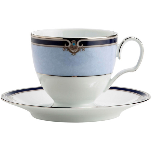 Noritake Springbrook Porcelain Tea Cup & Saucer | Temple & Webster
