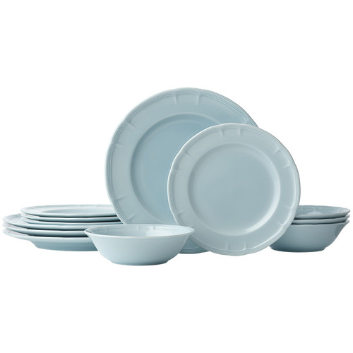 Noritake 12 Piece Provence Porcelain Dinner Set | Temple & Webster
