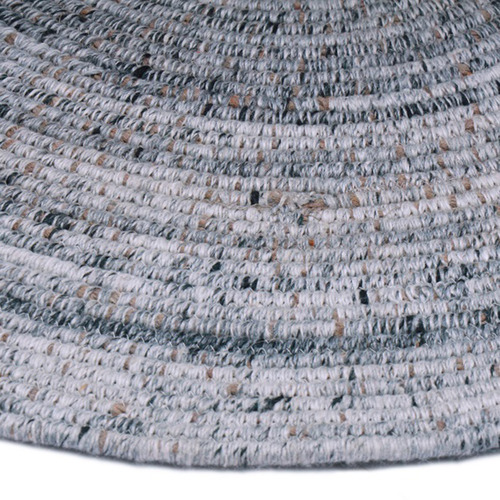 Colson Hand-Loomed Wool Round Rug | Temple & Webster