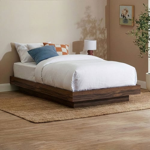 Rawson & Co Walnut Apollo Bed Base | Temple & Webster