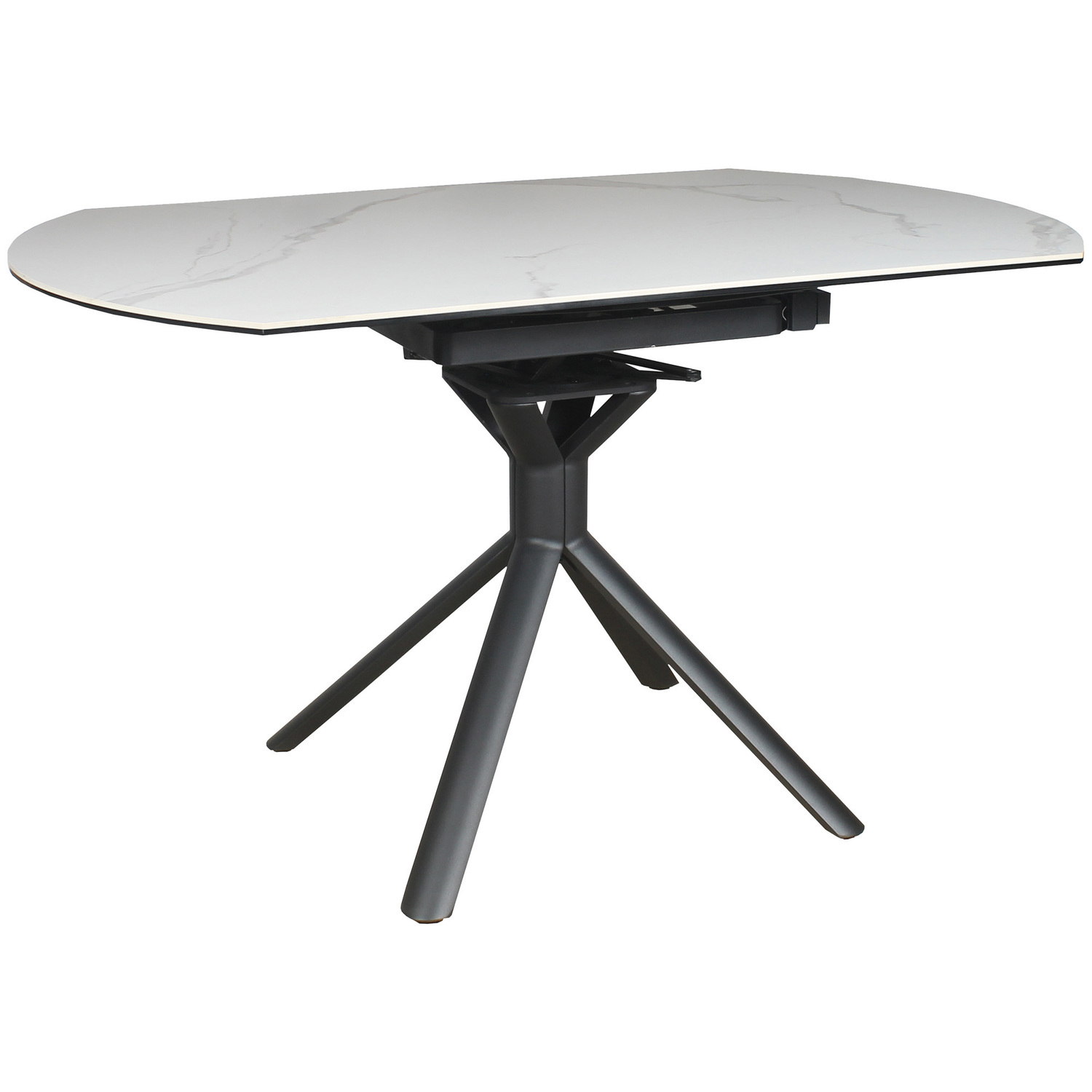 Colin Ceramic & Glass Extendable Dining Table | Temple & Webster