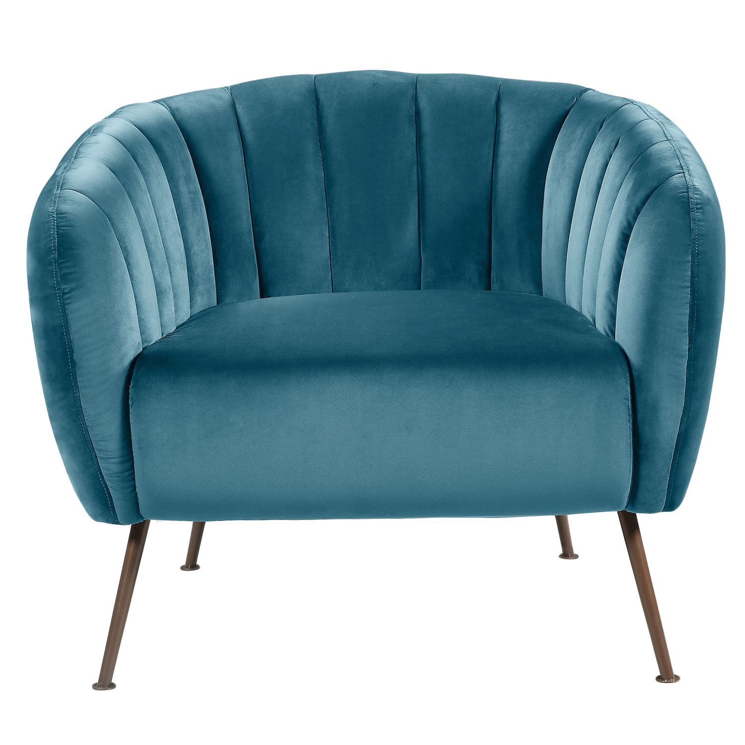 By Designs Asha Velvet Accent Chair | Temple & Webster