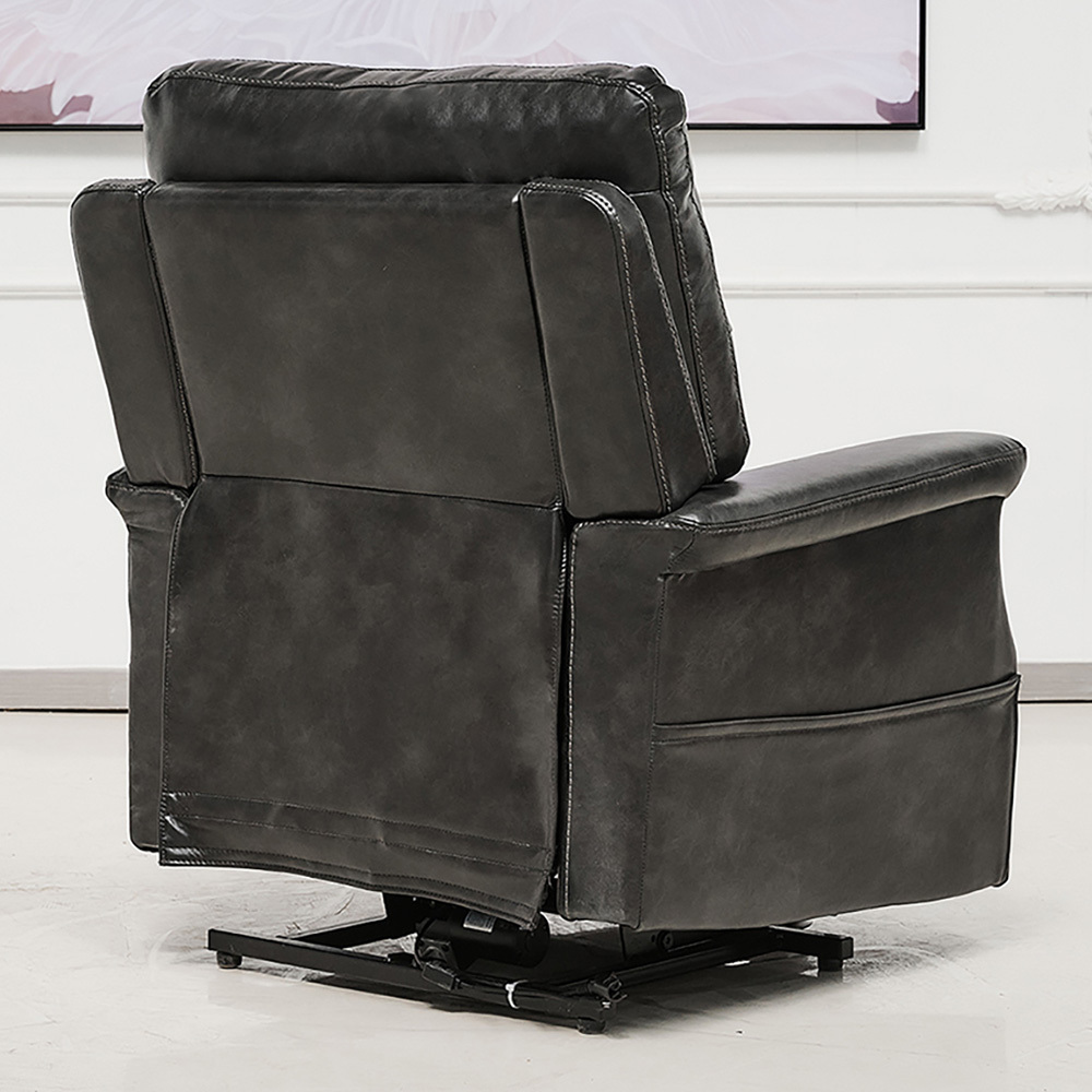 By Designs Caleb Faux Leather Electric Recliner Chair | Temple & Webster