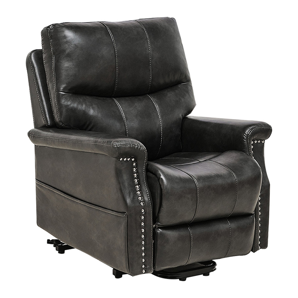 By Designs Caleb Faux Leather Electric Recliner Chair | Temple & Webster