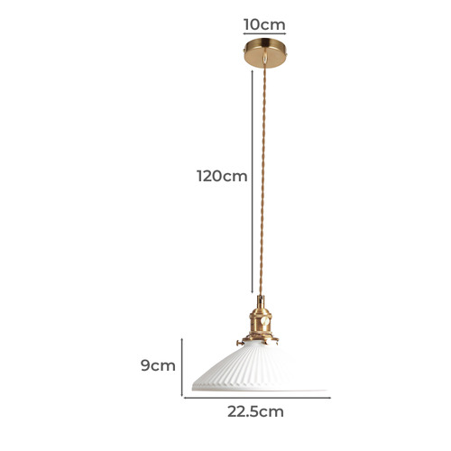 LuccaandLuna Gerel Pendant Light | Temple & Webster
