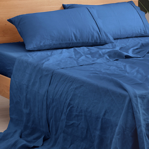Aldrin Home European Flax Linen Sheet Set | Temple & Webster