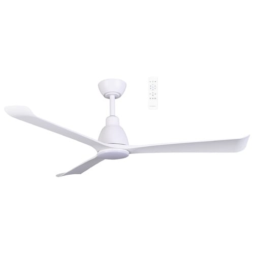 Polo 132cm DC Smart Ceiling Fan with LED Light | Temple & Webster