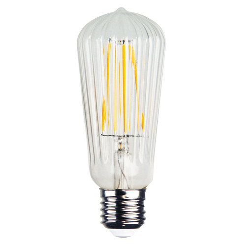 Zander Lighting LED 2W Ribbed Filament Bulb | Temple & Webster