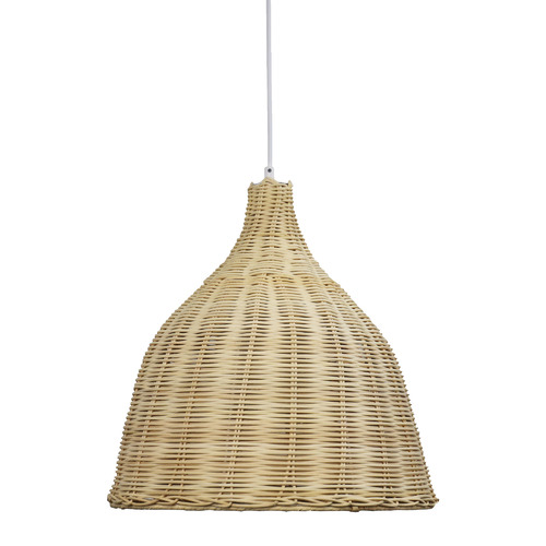 Zander Lighting Orion Rattan Cane Pendant Light | Temple & Webster