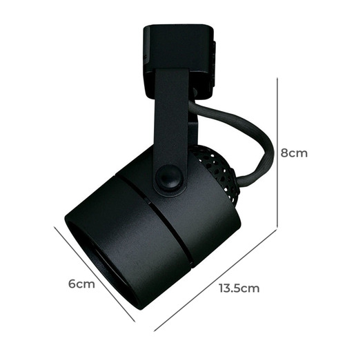 Zander Lighting Zero Single Metal Track Light | Temple & Webster