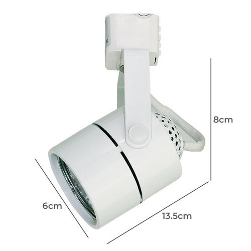 Zander Lighting Zero Single Metal Track Light | Temple & Webster