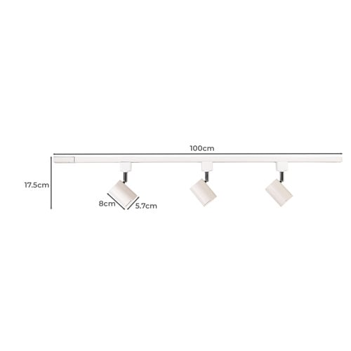 Zander Lighting Alder 3 Light Track Light | Temple & Webster