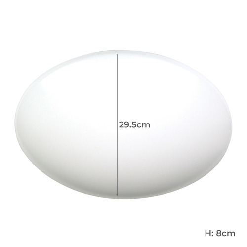 Zander Lighting Proto Motion Sensor LED Oyster Light | Temple & Webster