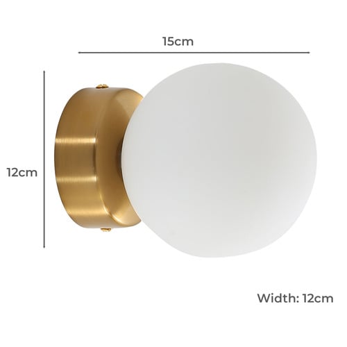Zander Lighting Morgan Steel Vanity Light | Temple & Webster