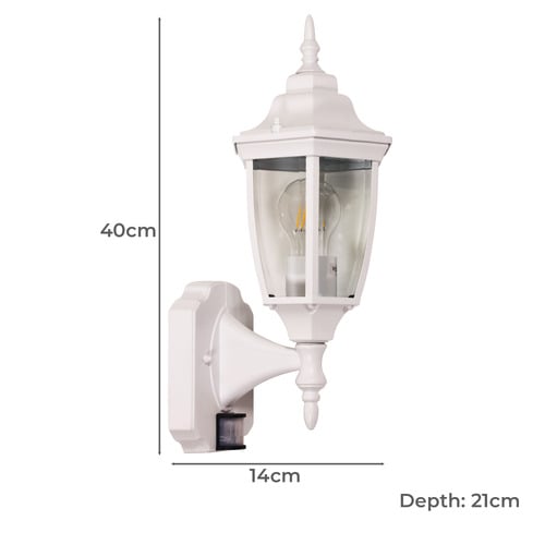 Zander Lighting Forrest Outdoor Sensor Wall Light | Temple & Webster