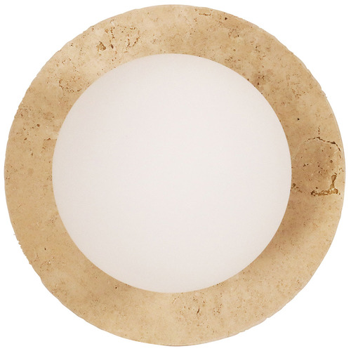 Solene Beige Travertine Wall Light | Temple & Webster