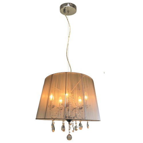 Bellezza Lighting Flint 5 Light Pendant Light | Temple & Webster