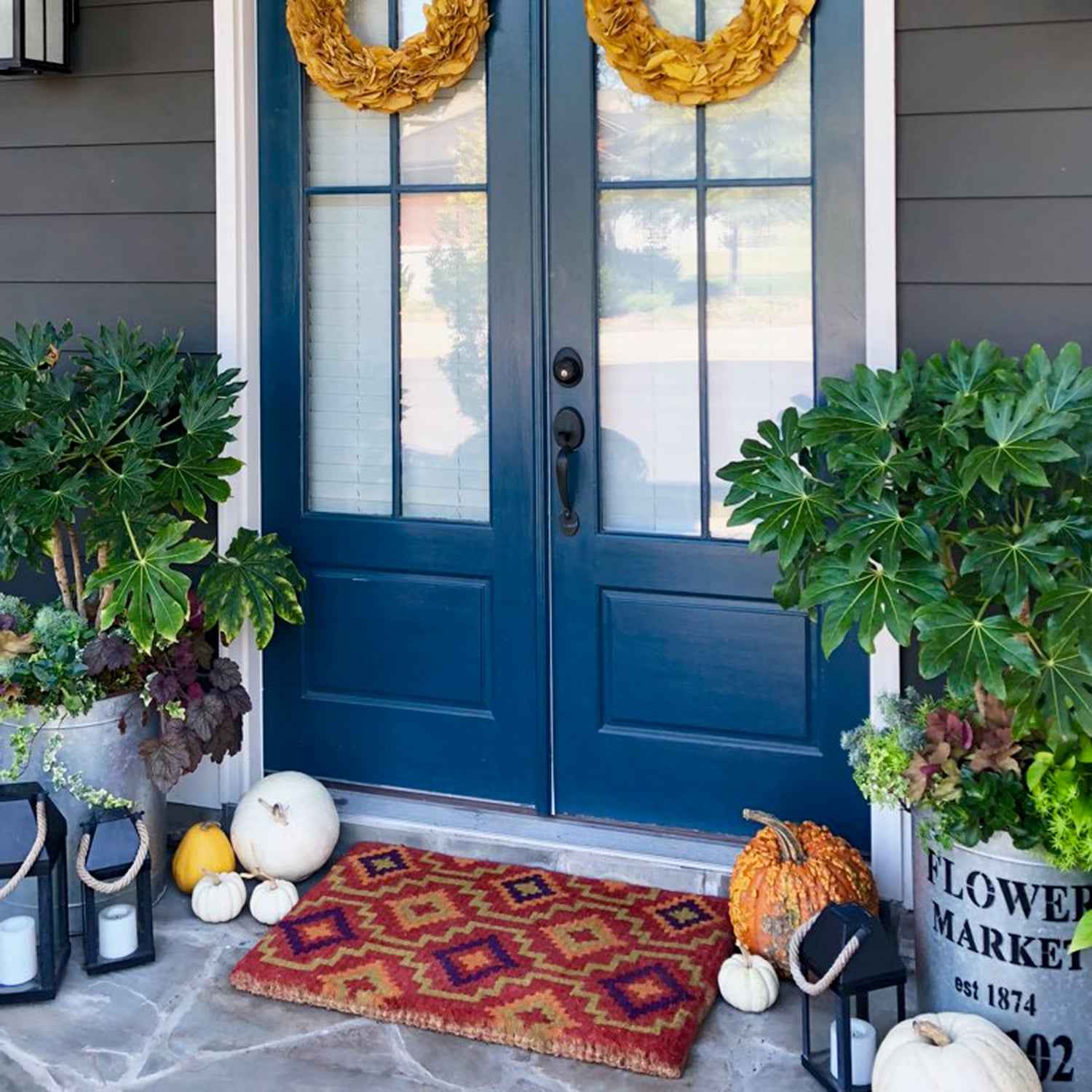 Home & Lifestyle Red Lhasa Coir Doormat | Temple & Webster