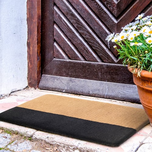 Home & Lifestyle Burn Coir Doormat | Temple & Webster