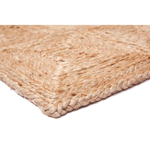 Rishra Hand-Woven Jute Rug | Temple & Webster