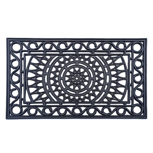 Home & Lifestyle Meena Rubber Doormat | Temple & Webster