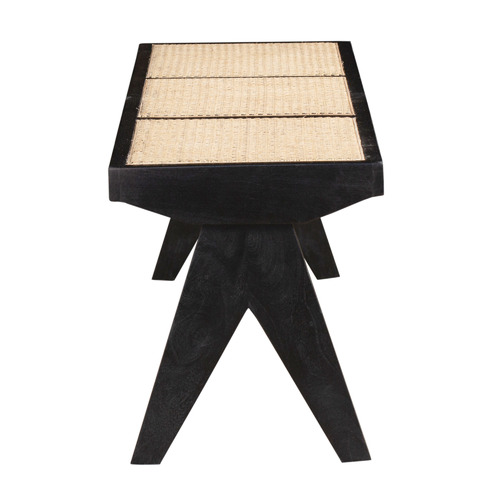 Home & Lifestyle Shoki 3 Seater Mango Wood Bench | Temple & Webster