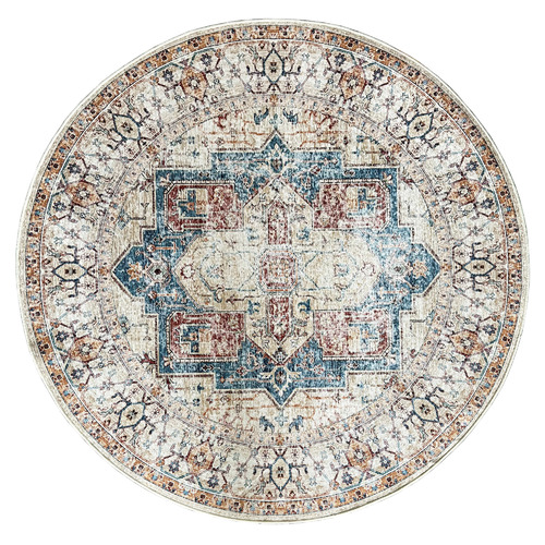 Home & Lifestyle Alexa Non-Slip Round Rug | Temple & Webster