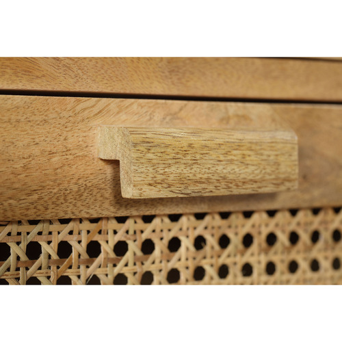 Home & Lifestyle Titus 5 Drawer Mango Wood Tallboy | Temple & Webster