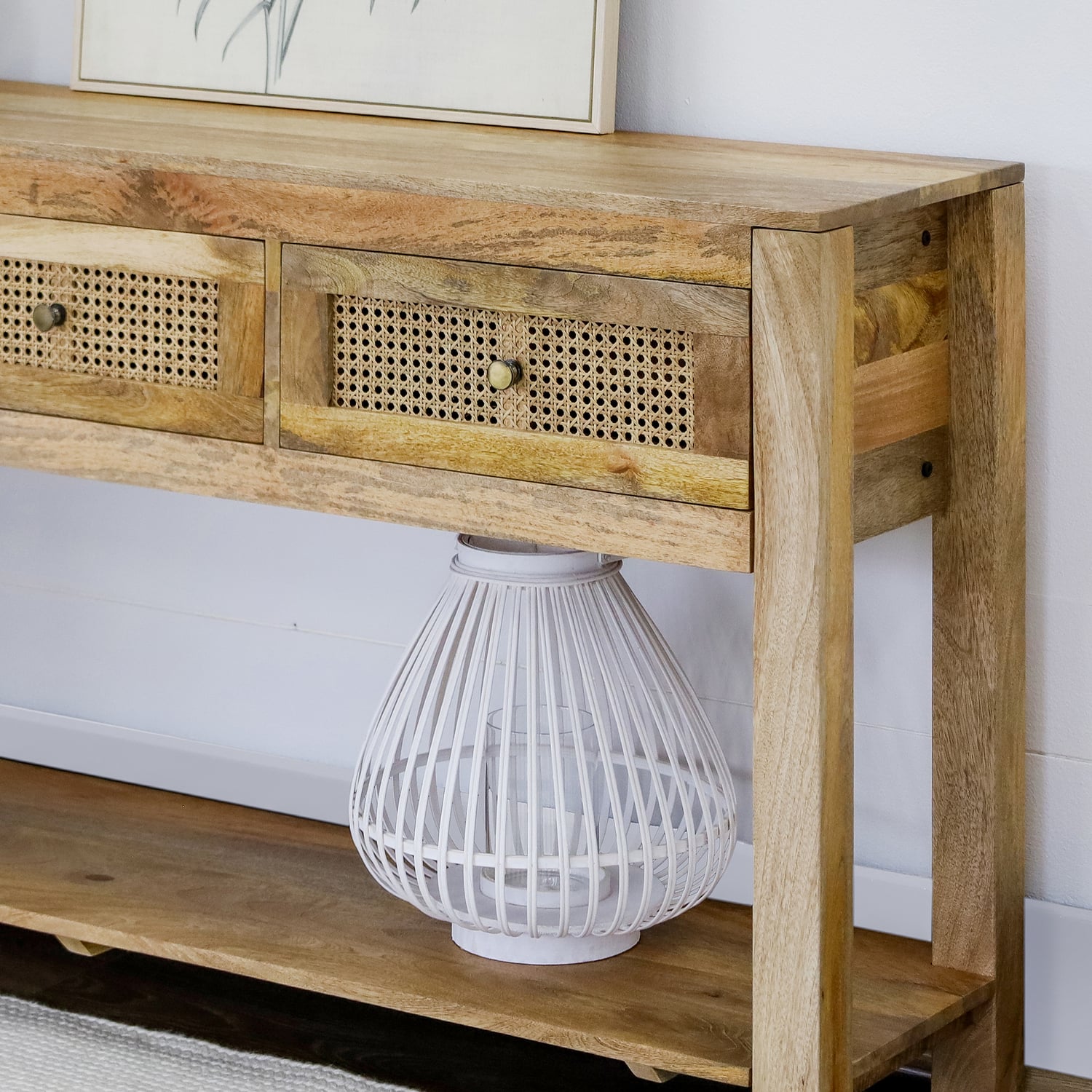 Home & Lifestyle Lucida Mango Wood Console Table | Temple & Webster
