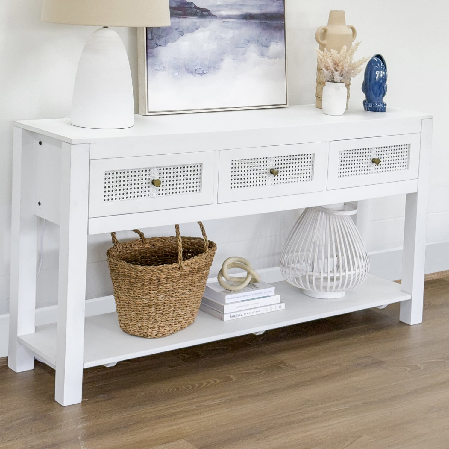 Home & Lifestyle Lucida Mango Wood Console Table | Temple & Webster