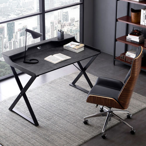 Innova Australia Black Orson Study Desk | Temple & Webster