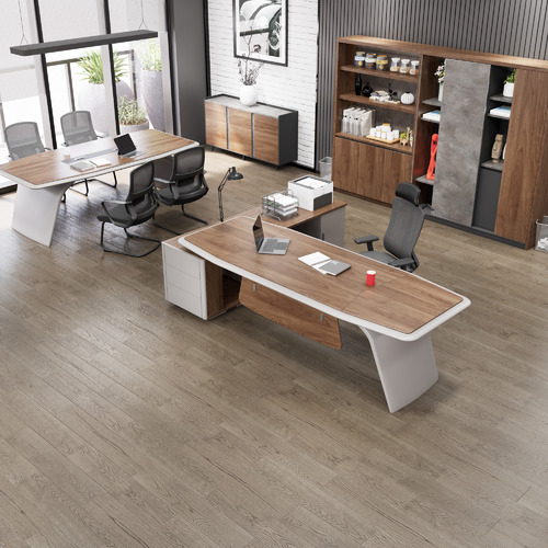 InnovaStudio Hugo Executive Desk with Return | Temple & Webster
