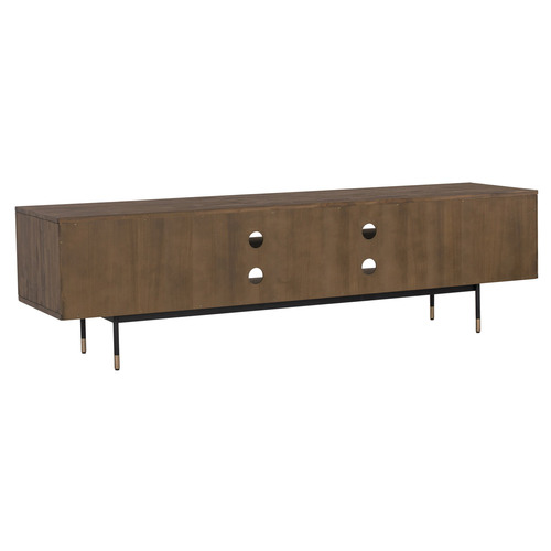 Jestine Acacia Wood Entertainment Unit | Temple & Webster