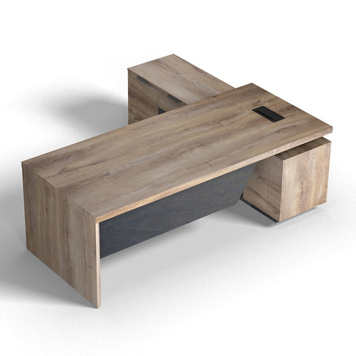 InnovaStudio Felix Executive Desk with Return | Temple & Webster